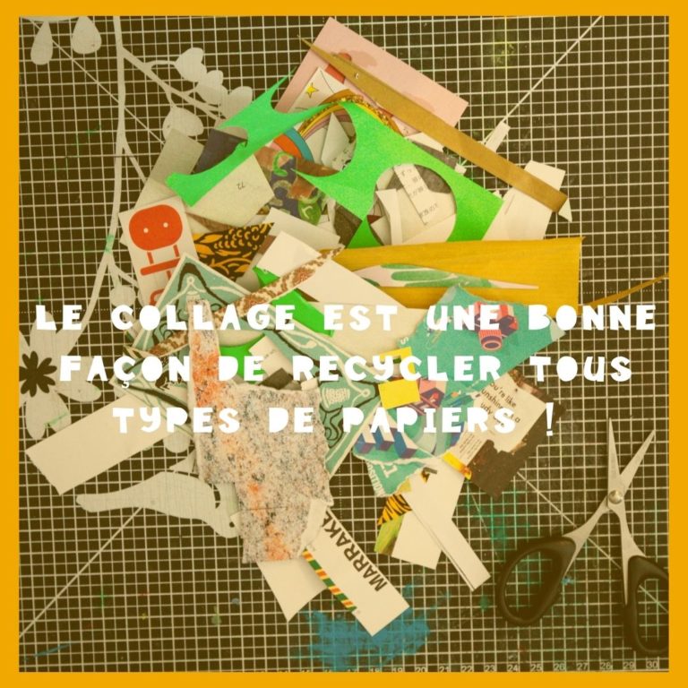 Quel matériel à utiliser pour faire du collage